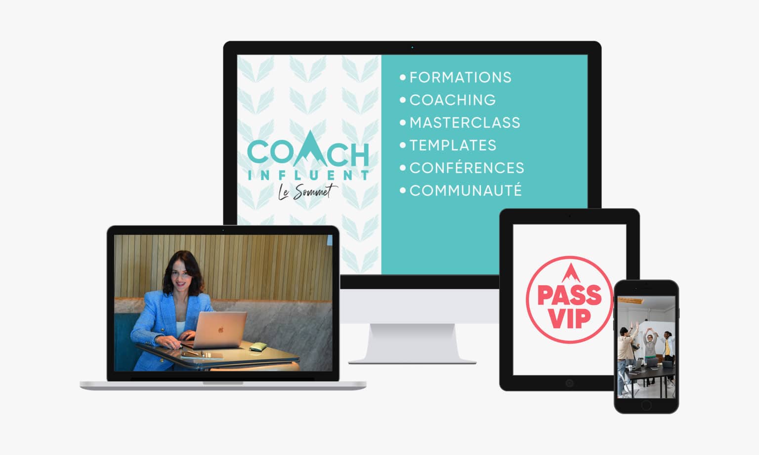 PASS VIP SALES PAGE - Sommet 2 - Copy - Coach influent